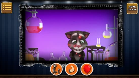 Talking Tom in Laboratory: Todos vão se divertir! - Jogos Online Grátis